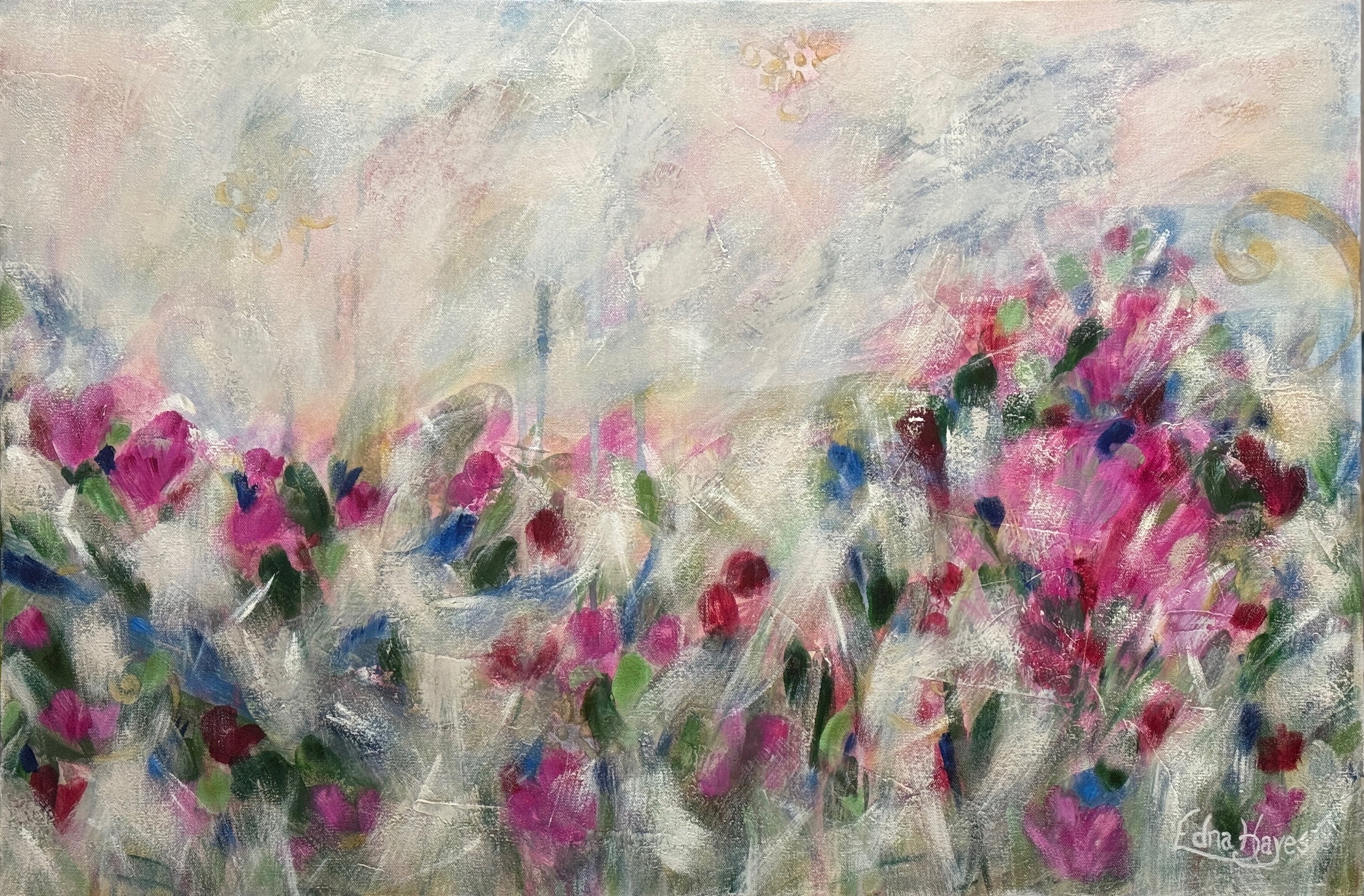 While In The Garden – Edna Hayes Designs